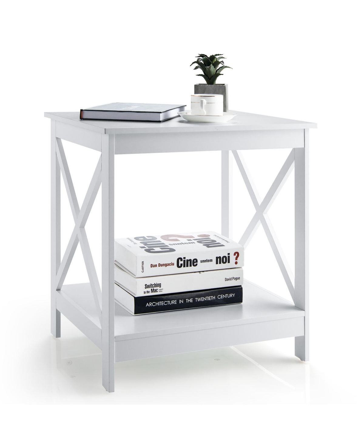 Click here for Costway Side Table 2 Tie Coffee Tea End Table Wood... prices