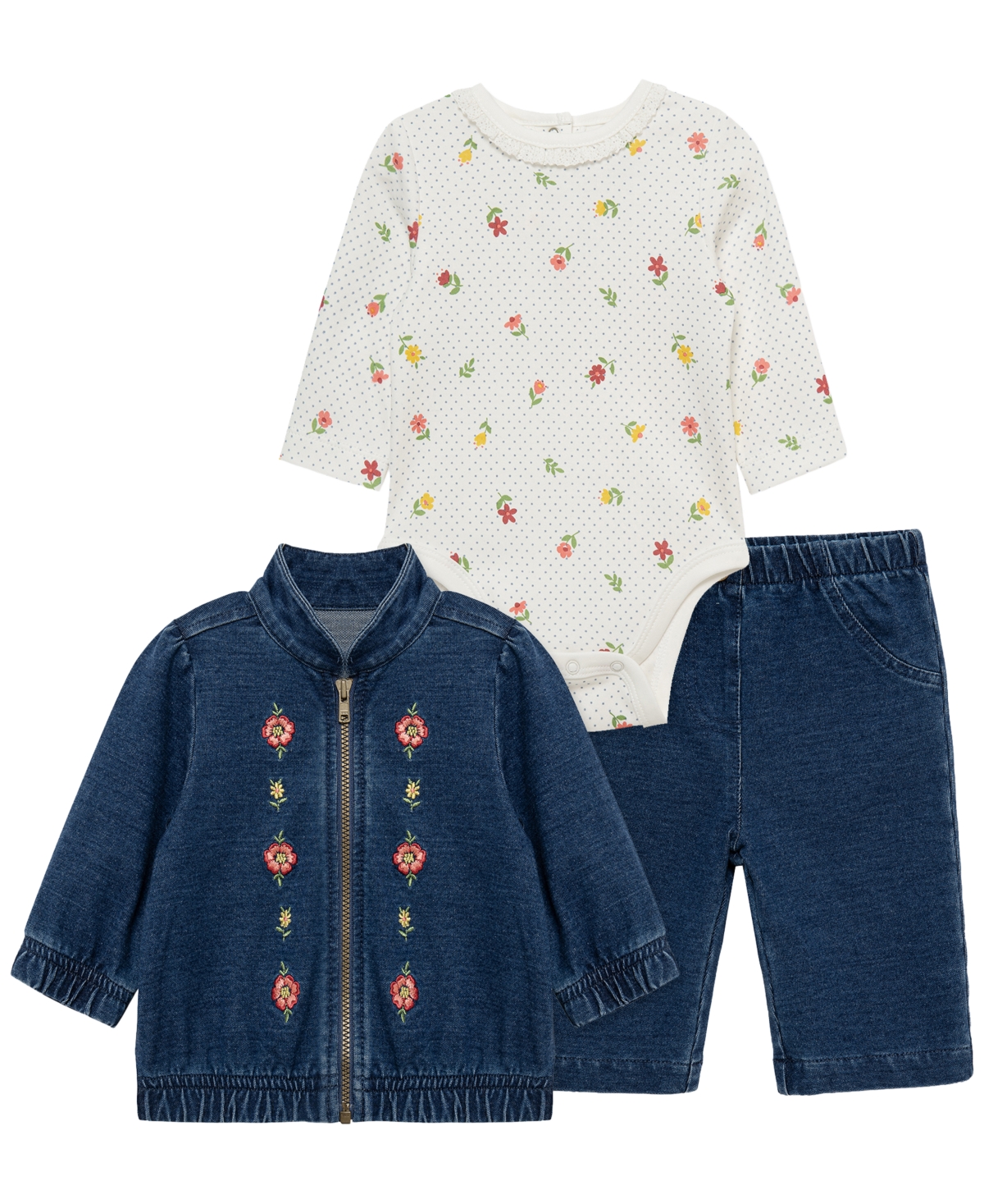 Click here for Little Me Baby Girls Blossom Bodysuit  Jacket and... prices