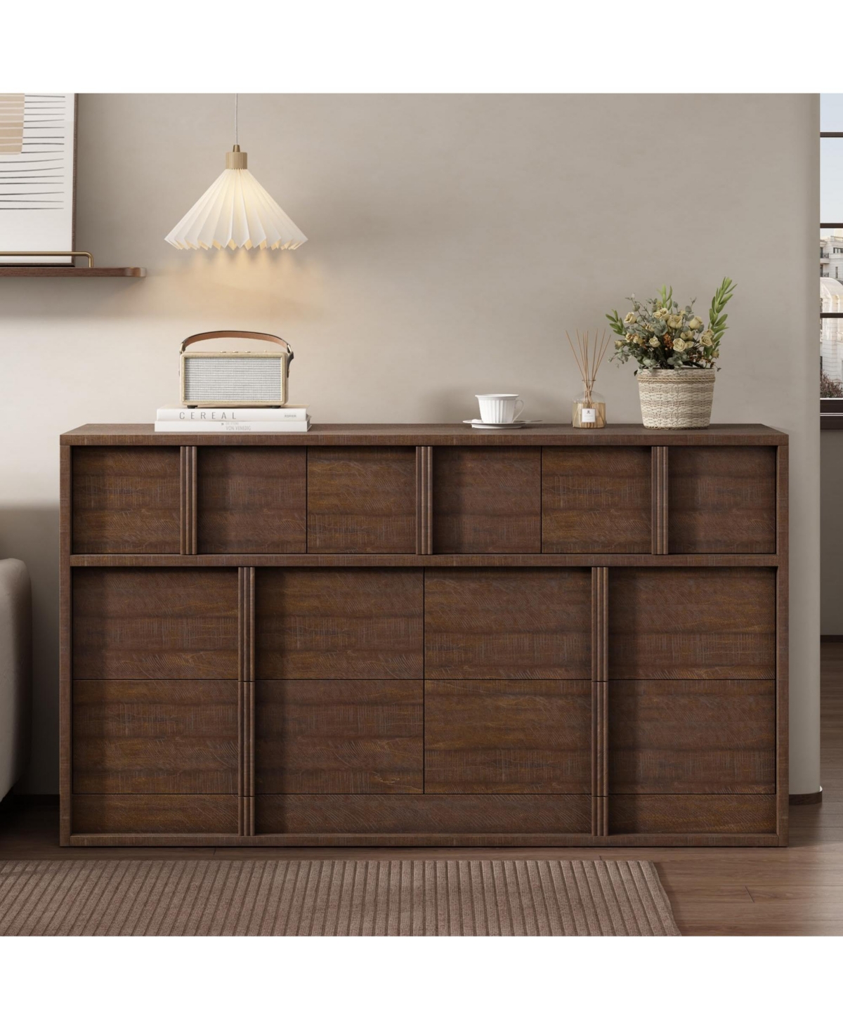 Click here for homfan 7-Drawer Wood Storage Dresser 54 Cabinet wi... prices