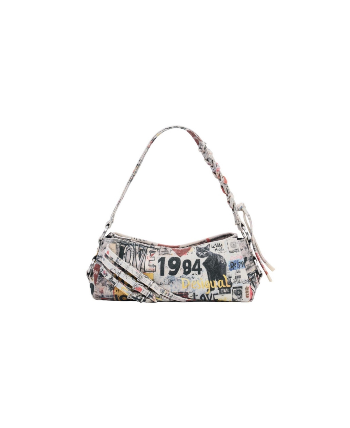Click here for Desigual Womens Small printed bag - Multi prices