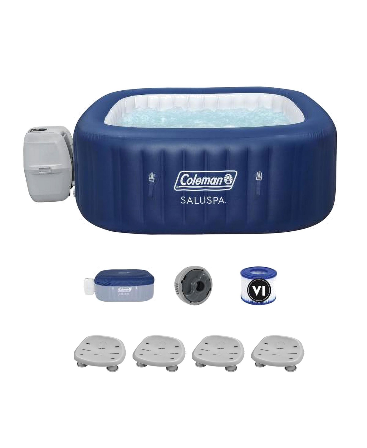 Click here for Coleman SaluSpa Atlantis AirJet Hot Tub with 4-Pac... prices
