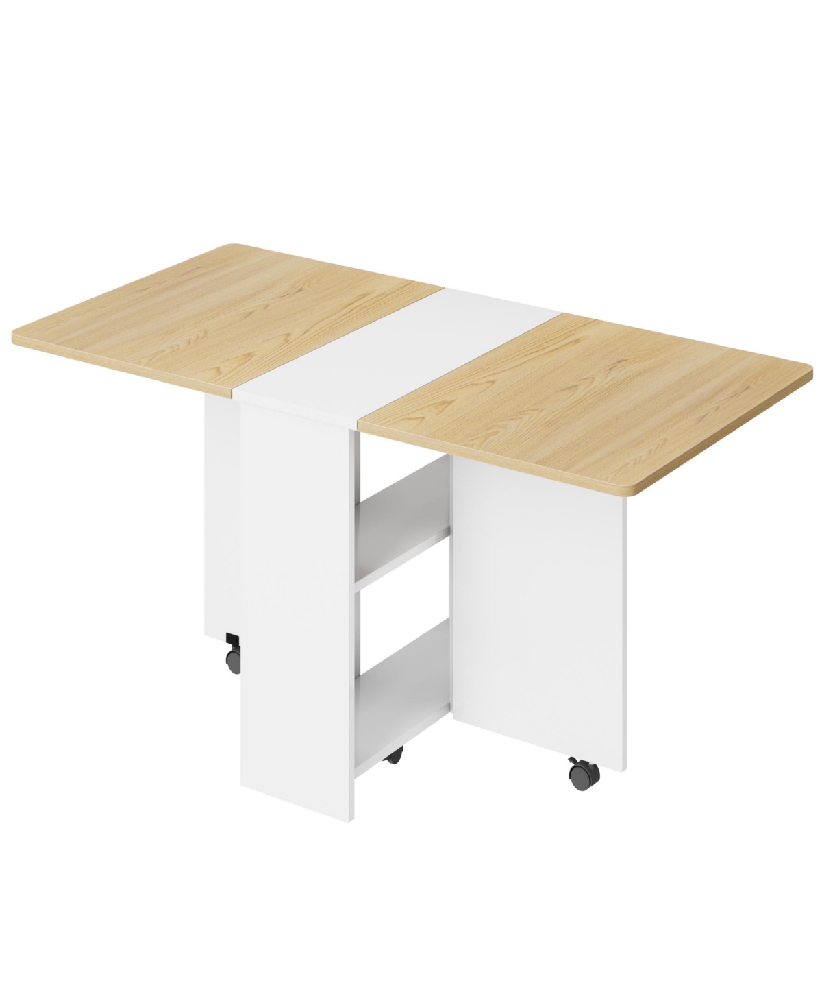 Click here for gaomon Kitchen Table Movable Space Saving Foldable... prices