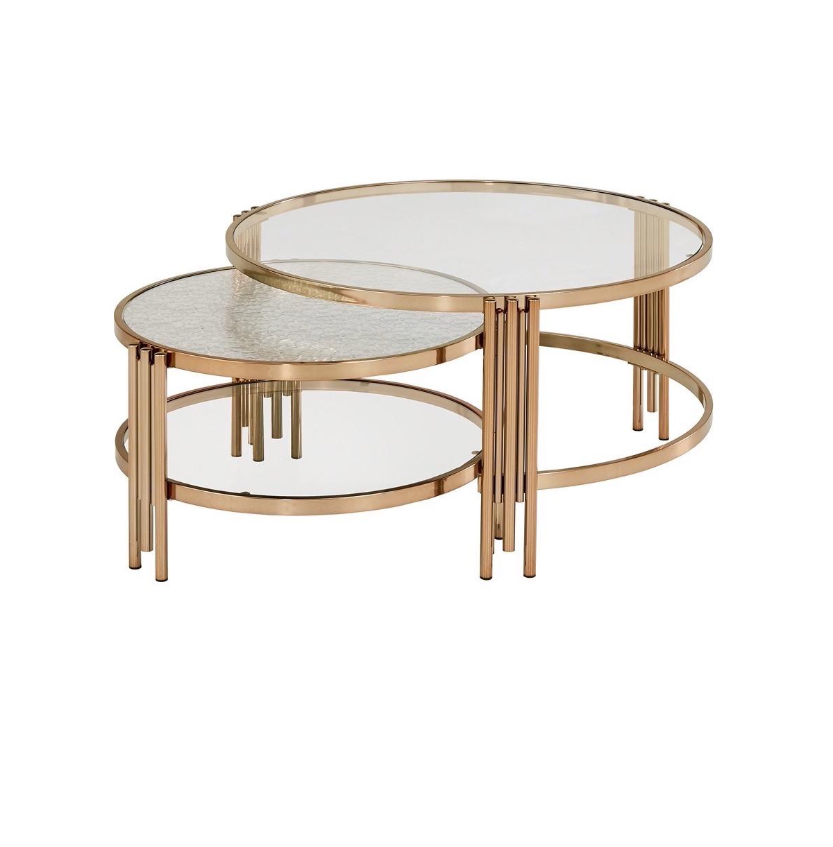Click here for iNSPIRE Q Riga Coffee Table - Champagne gold/mirro... prices