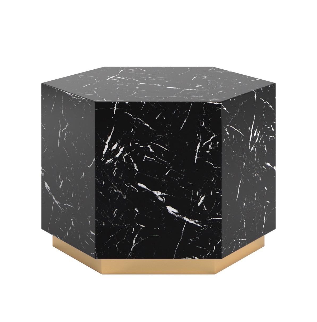 Click here for iNSPIRE Q Faux Marble Small Hexagon Coffee Table W... prices