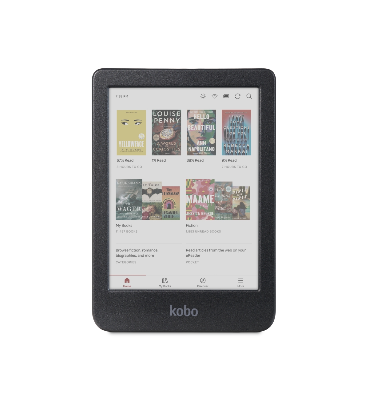 Click here for Kobo Clara Colour 6 16 Gb E Reader - Black prices