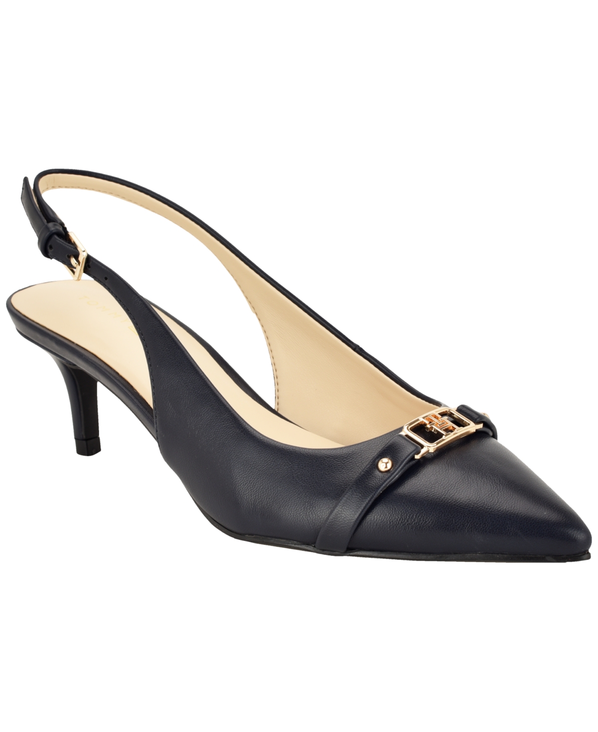 Click here for Tommy Hilfiger Womens Totale Kitten Heel Slingback... prices