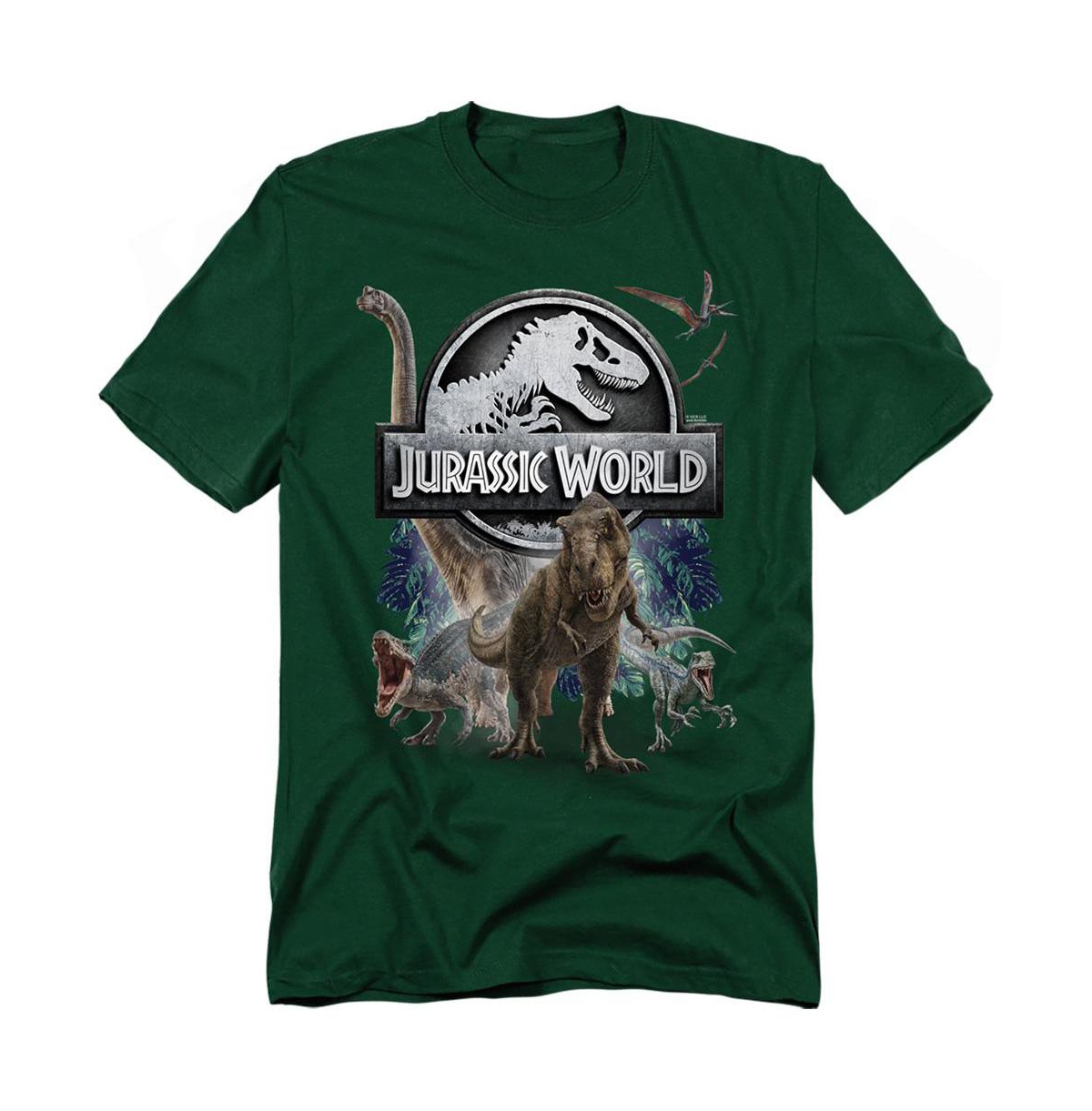 Click here for Jurassic Park Mens Jurassic World Dino Group T Shi... prices