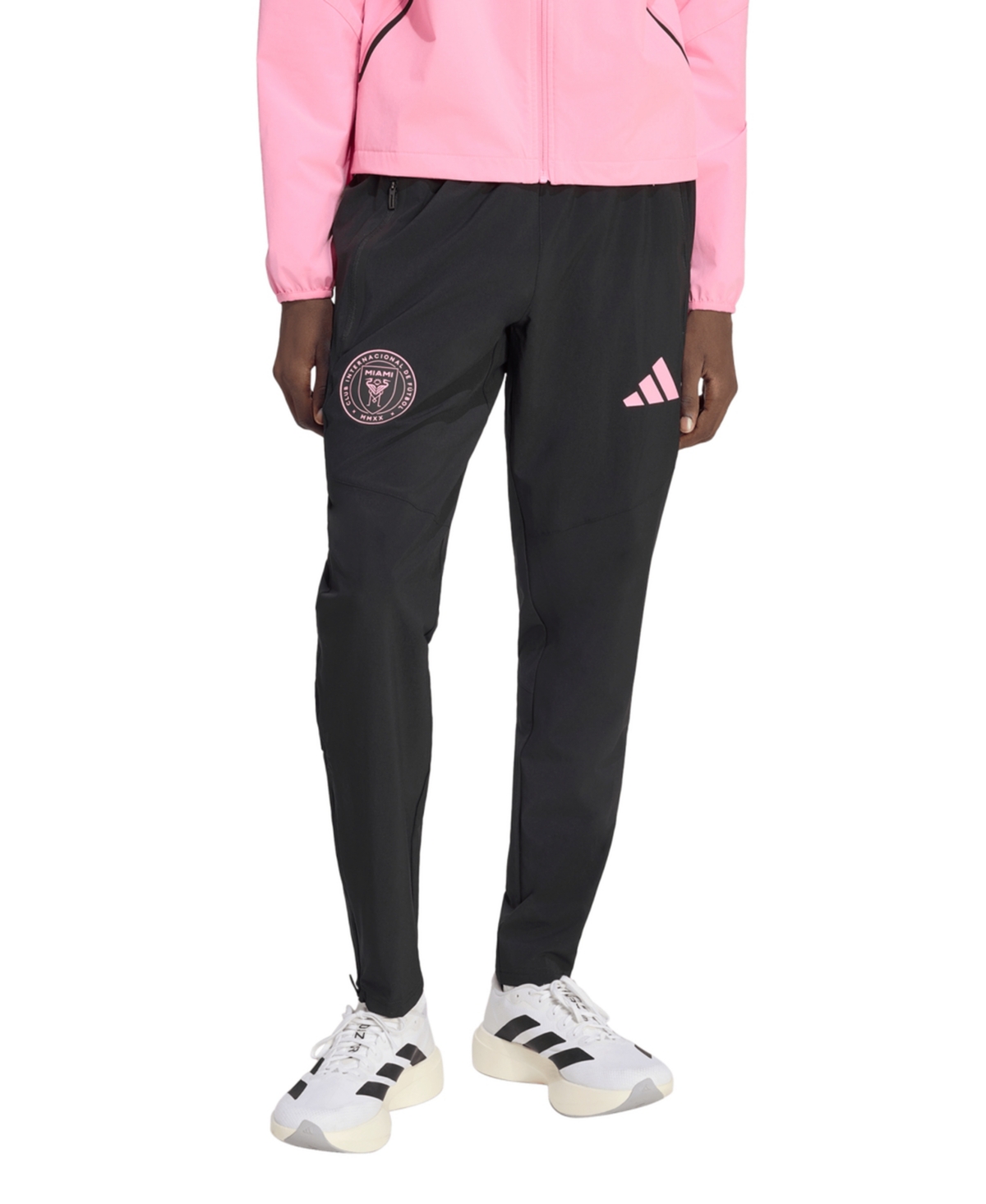 Click here for Adidas Mens Black Inter Miami Cf Tiro Travel Pants... prices