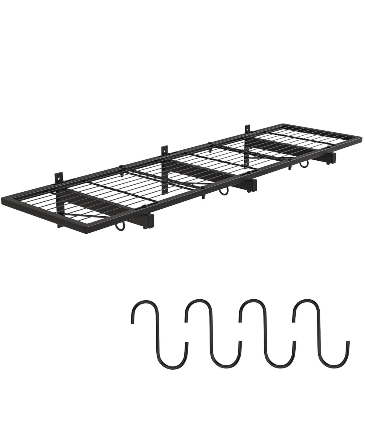 Click here for Xdovet Wall Mounted Shelf with Hooks for Storage -... prices