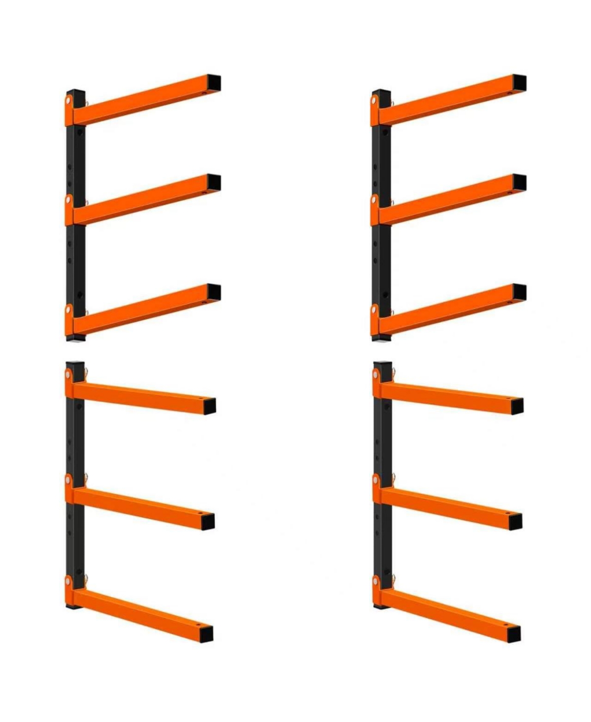 Click here for Xdovet Wall Mounted Lumber Rack Metal Storage Syst... prices
