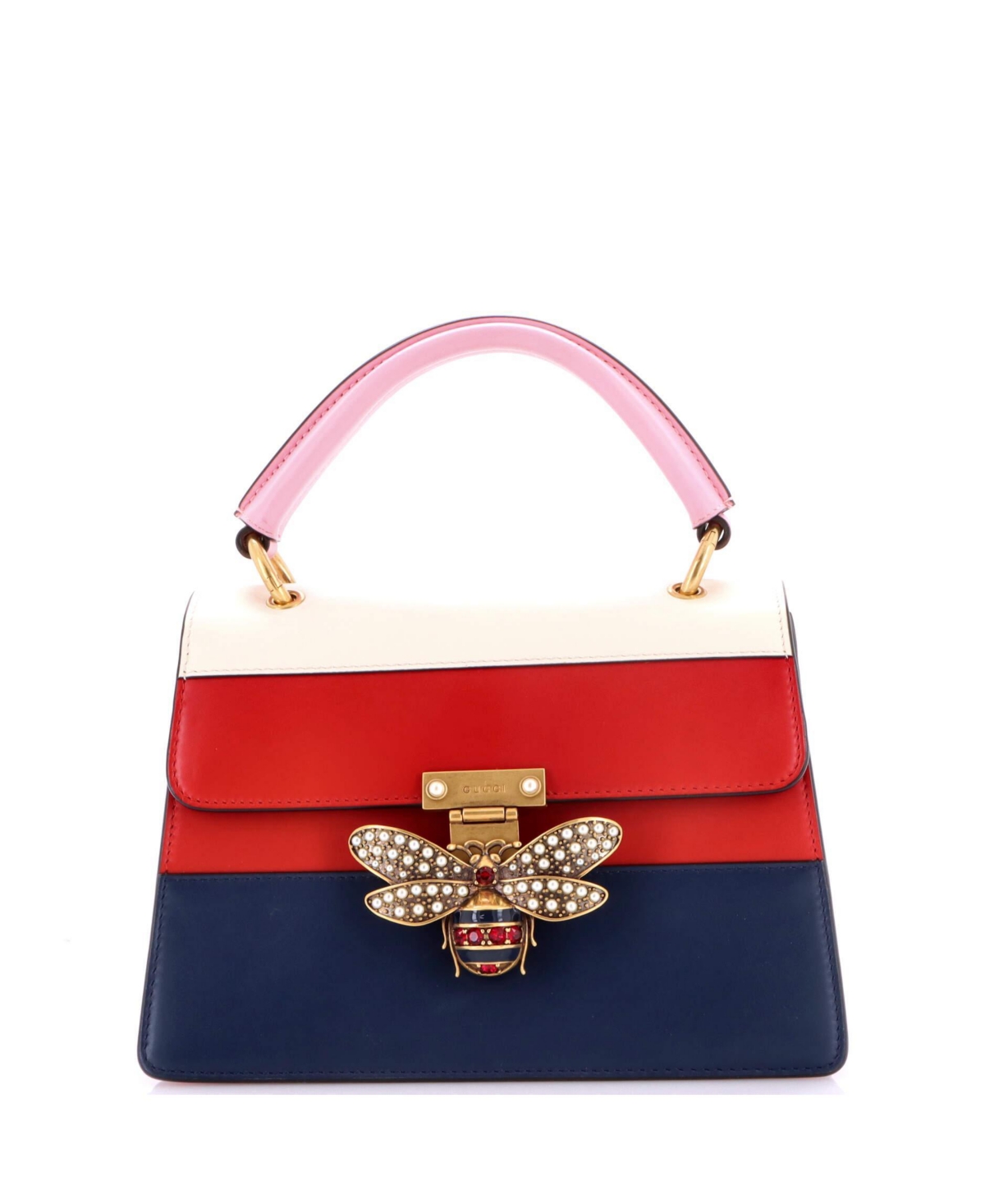 Click here for Pre-Owned Gucci Small Queen Margaret Top Handle Ba... prices