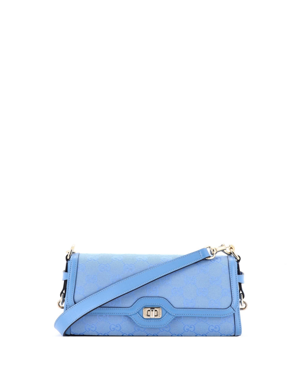 Click here for Pre-Owned Gucci Small Luce Shoulder Bag Canvas - B... prices