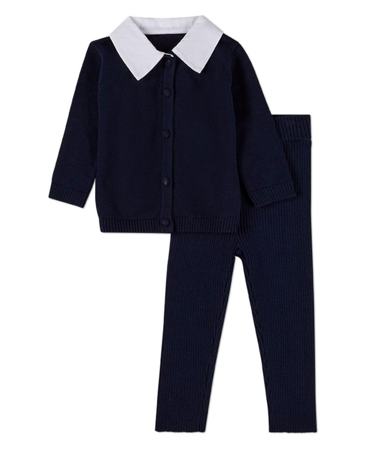 Click here for MeMoi 2 Piece Toddler Boys 2-3 Pop Collar 100 Cott... prices