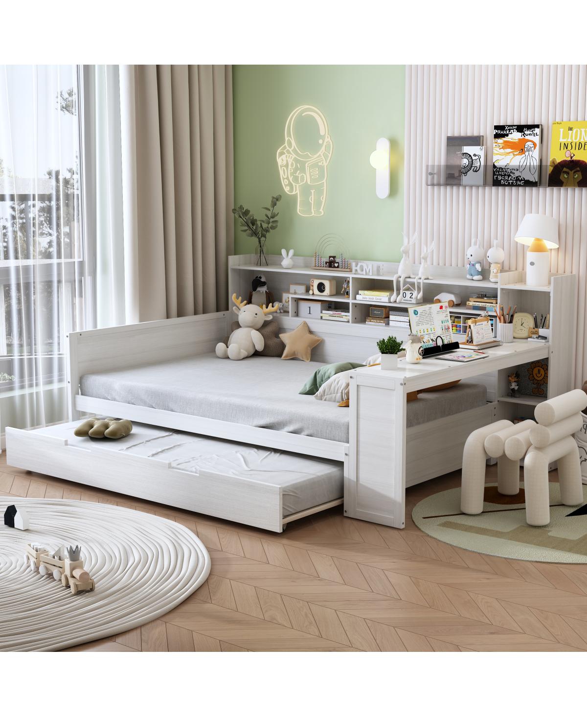 Click here for Streamdale Furniture Wooden Full Size Daybed with... prices
