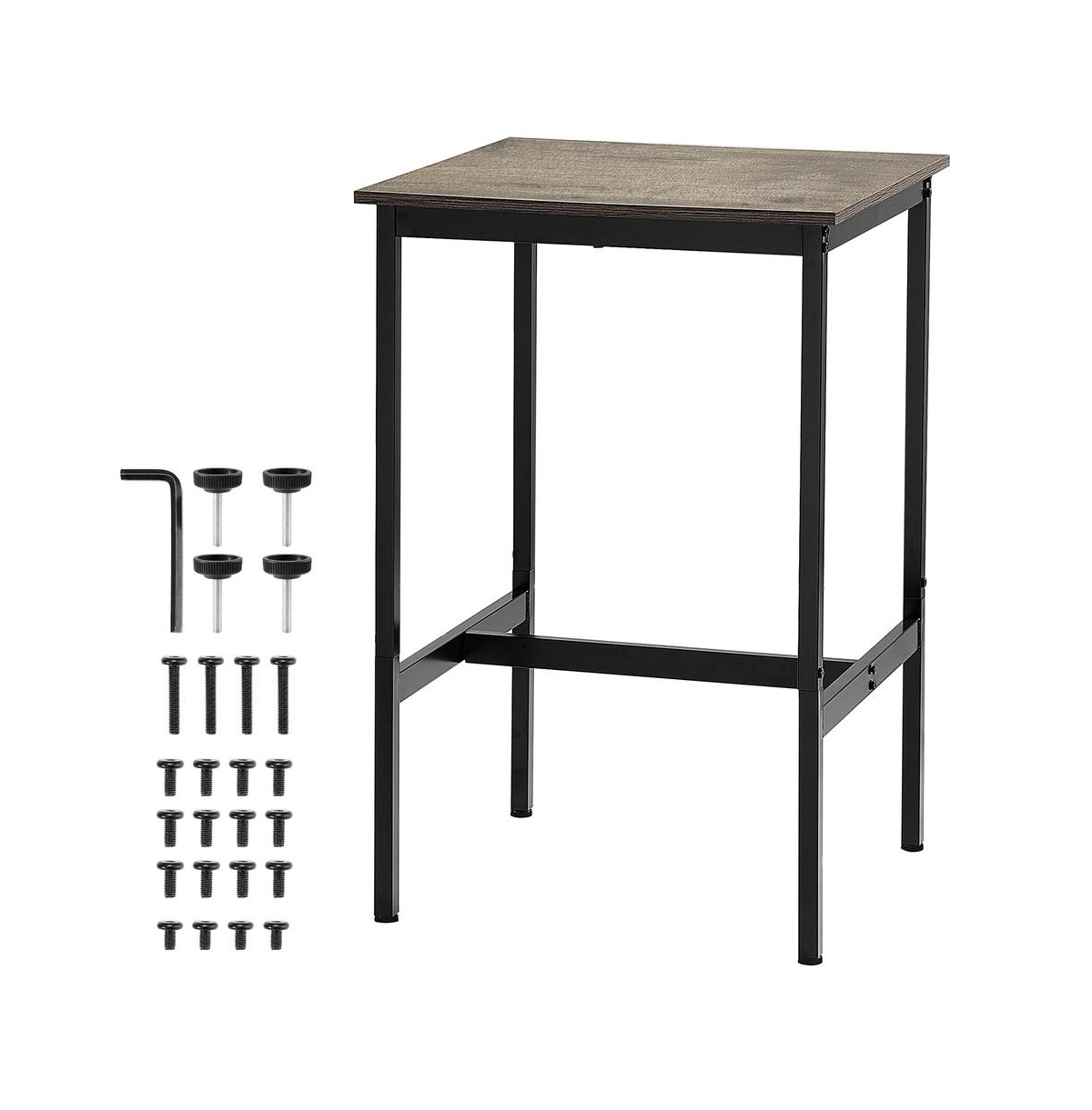 Click here for Sugift Bar Table Metal Frame High Top Pub Table wi... prices