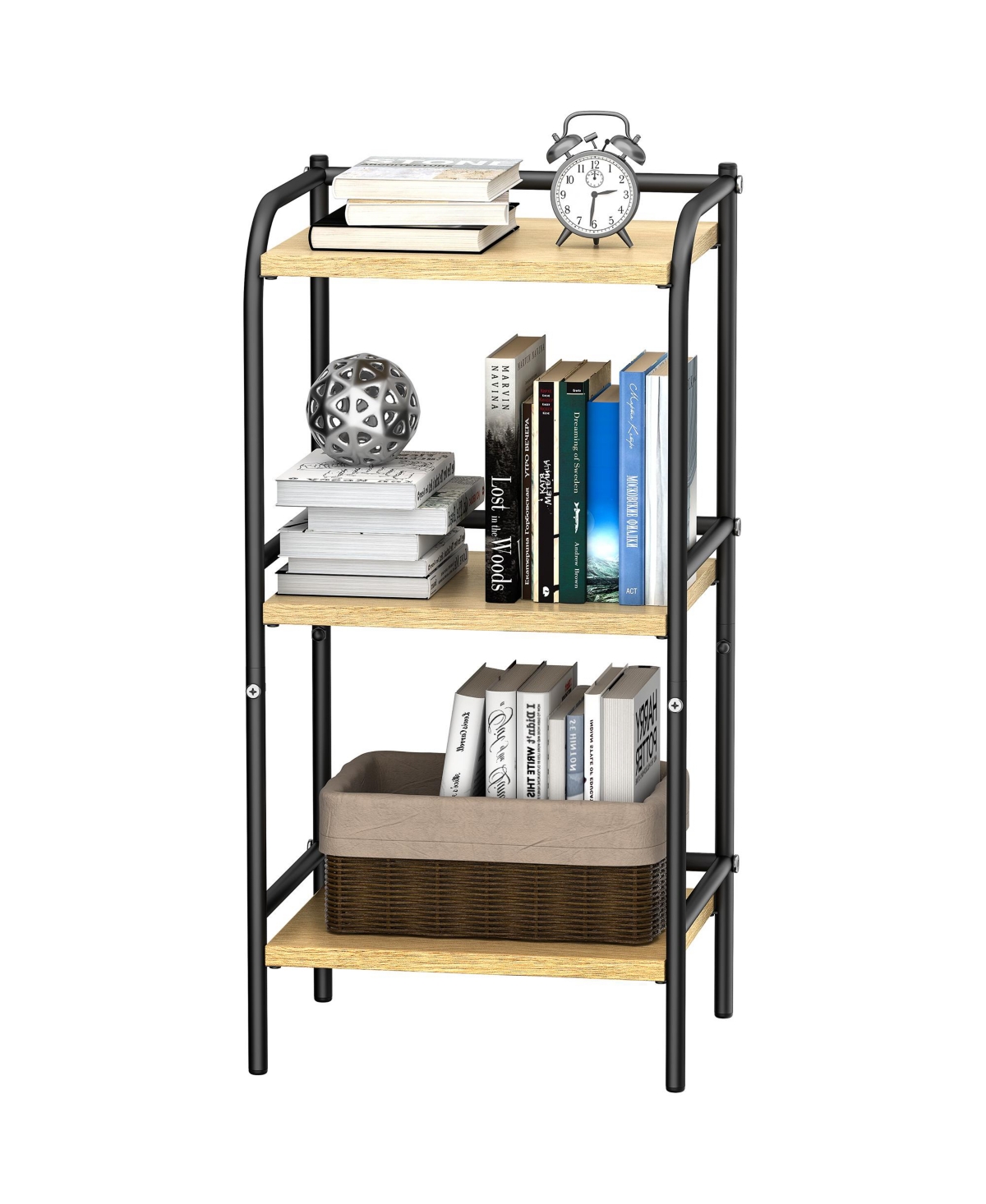 Click here for Sugift 3-Tier Storage Rack Bookshelf Shelves for L... prices