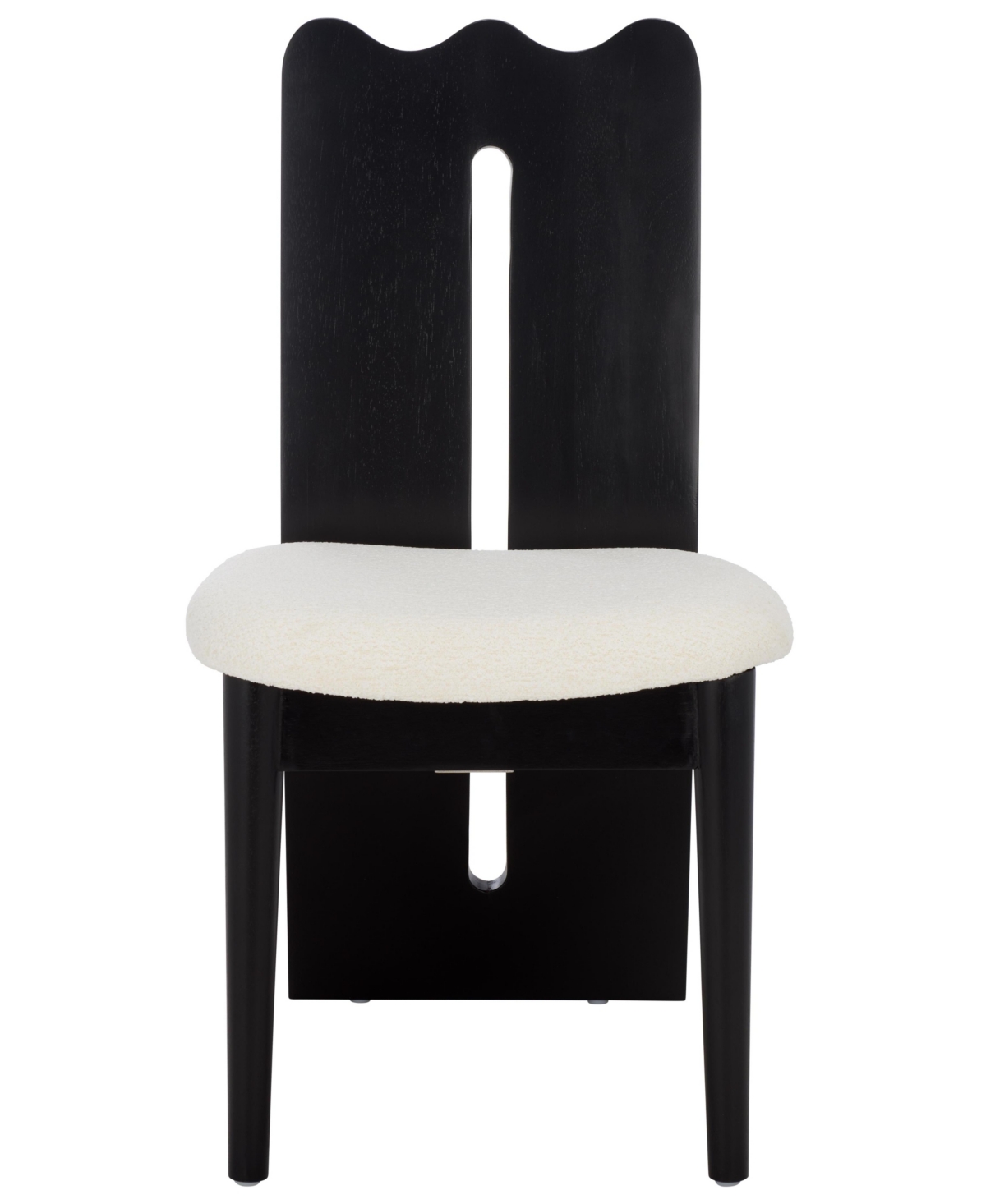 Click here for Safavieh Kieran Dining Chair - Creme / black prices