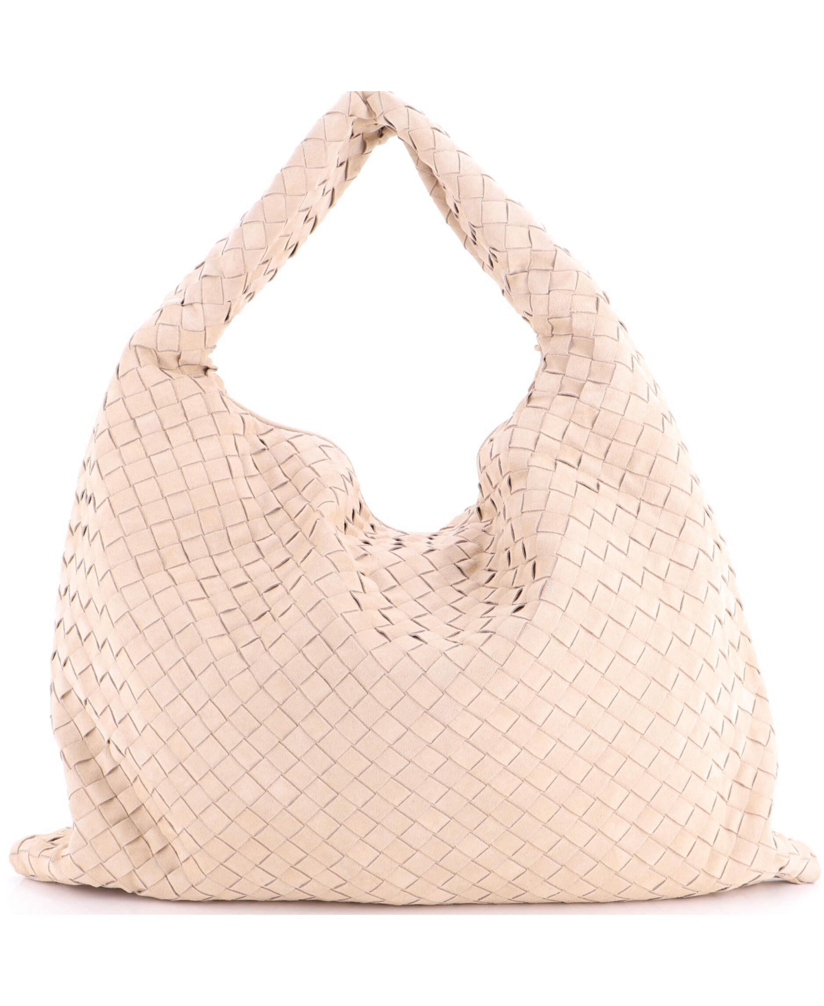 Click here for Pre-Owned Bottega Veneta Large Hop Hobo Intrecciat... prices