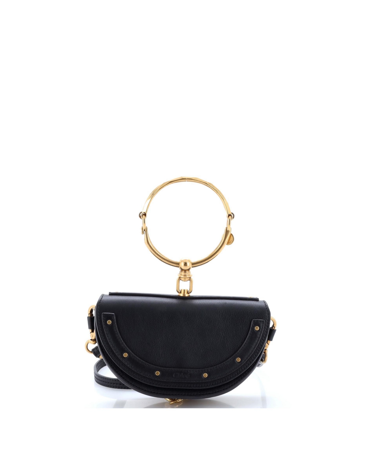 Click here for Pre-Owned Chloe Mini Nile Crossbody Bag Leather -... prices