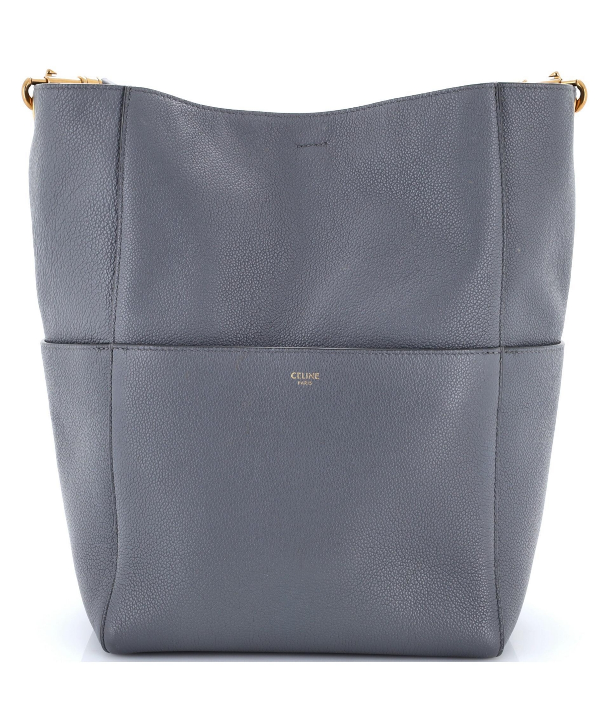 Click here for Pre-Owned Celine Large Sangle Seau Bag Calfskin -... prices