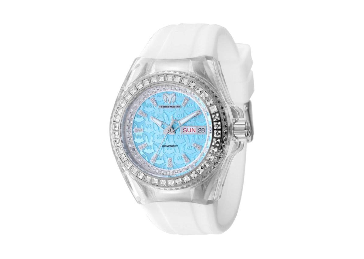 Click here for Technomarine Womens Cruise Quartz Dial Watch - Whi... prices