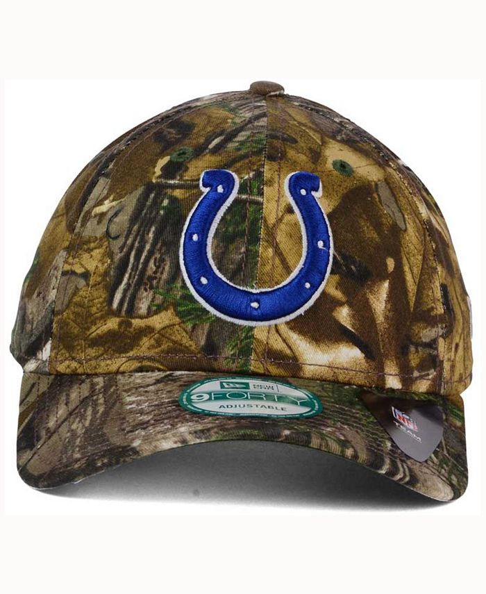 New Era Indianapolis Colts The League Realtree 9FORTY Cap - Macy's
