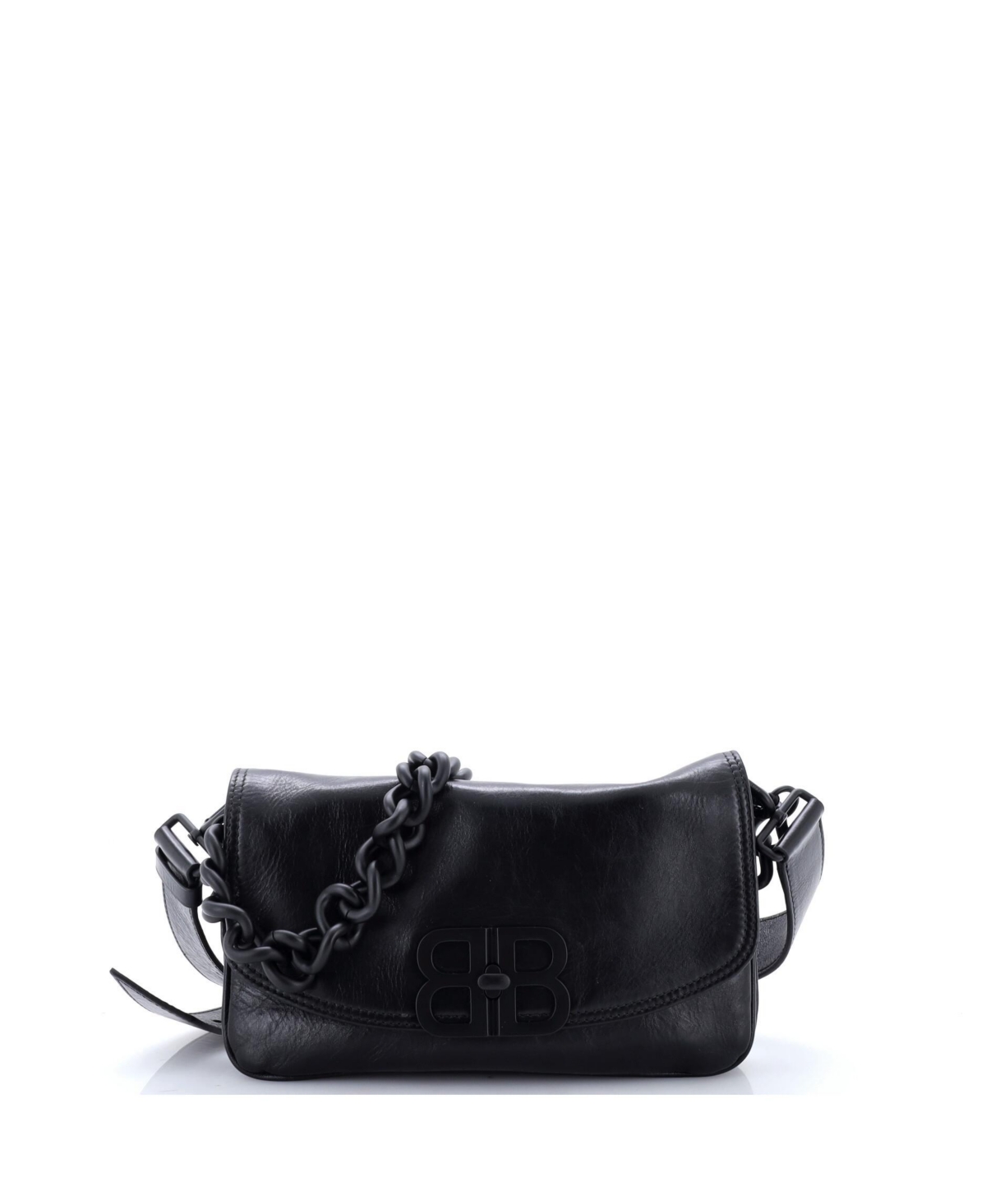 Click here for Pre-Owned Balenciaga Small Bb Soft Flap Bag Leathe... prices