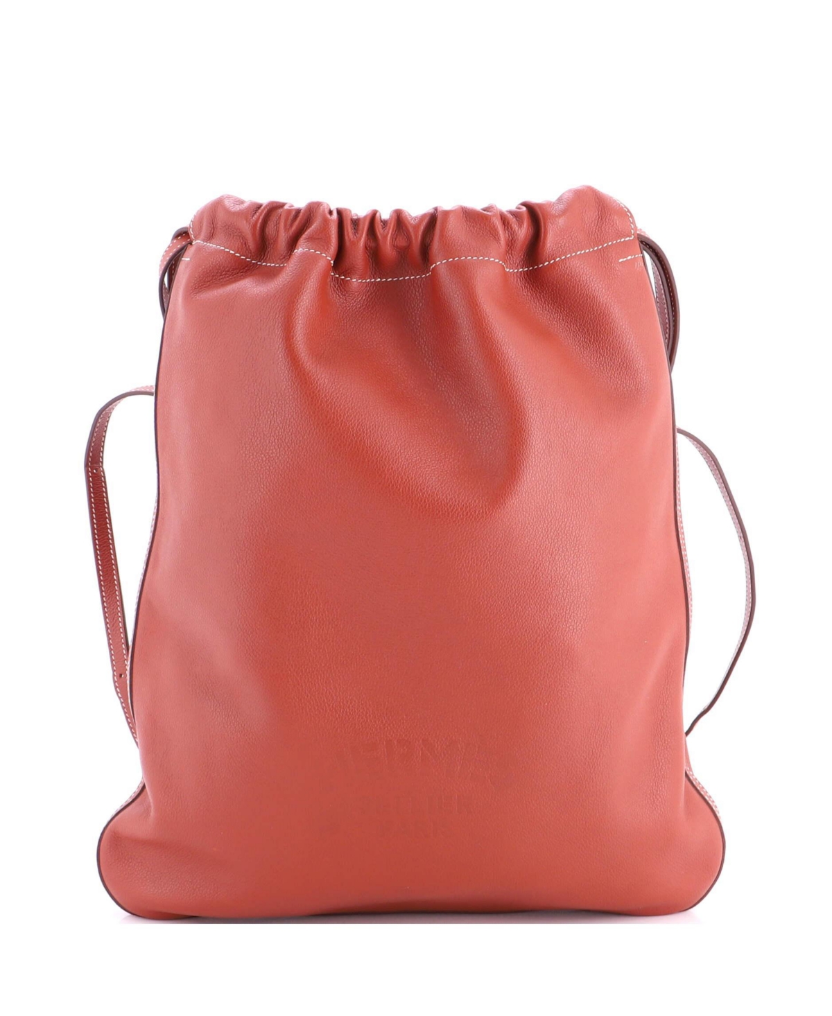 Click here for Pre-Owned HERMES Bridado Backpack Evercolor - Brow... prices