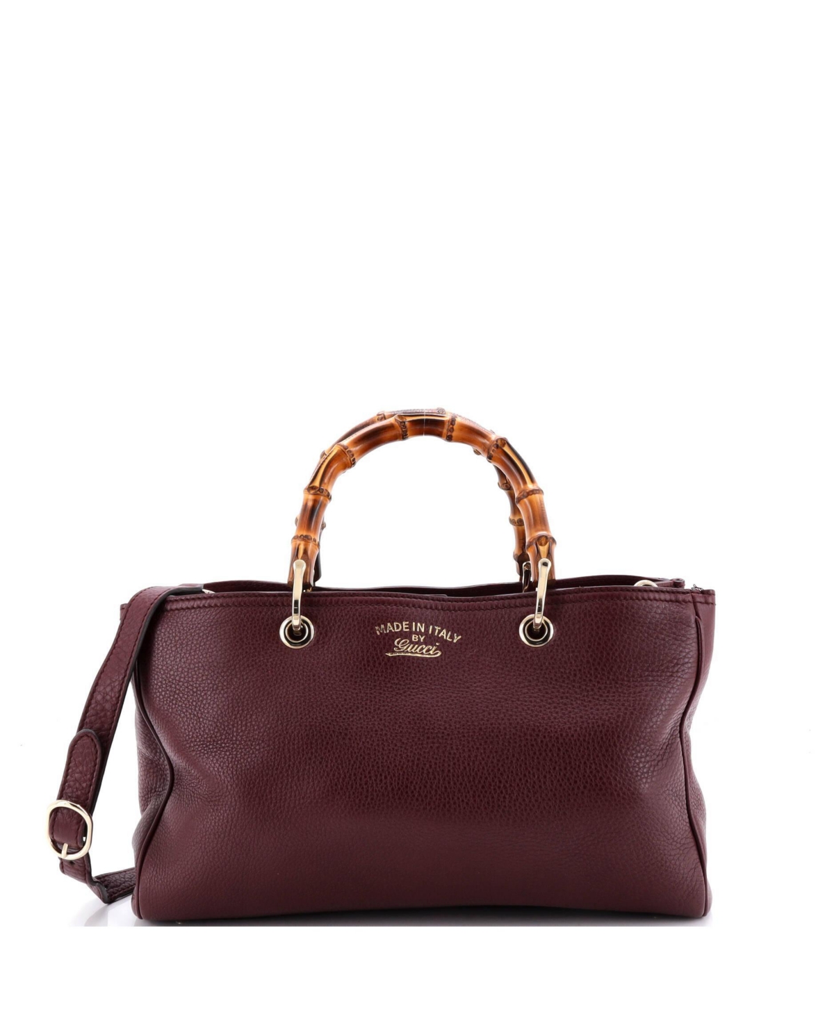 Click here for Pre-Owned Gucci Medium Bamboo Shopper Tote Leather... prices