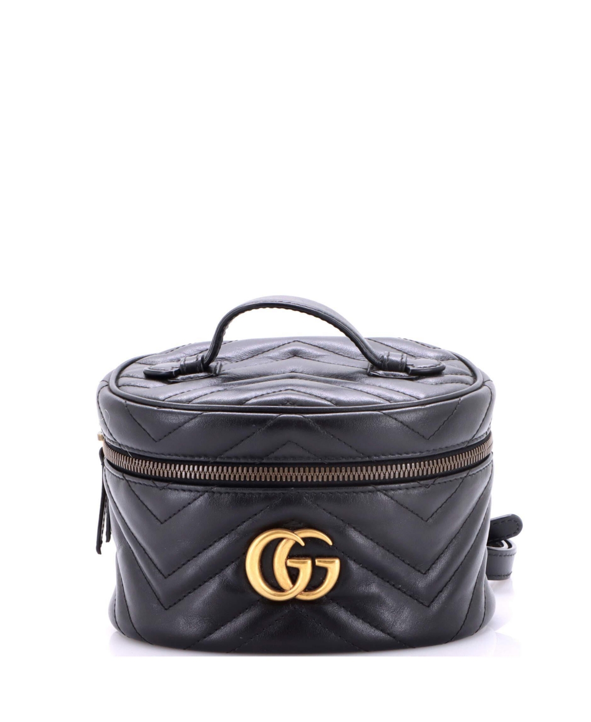 Click here for Pre-Owned Gucci Mini Gg Marmont Vanity Backpack Ma... prices