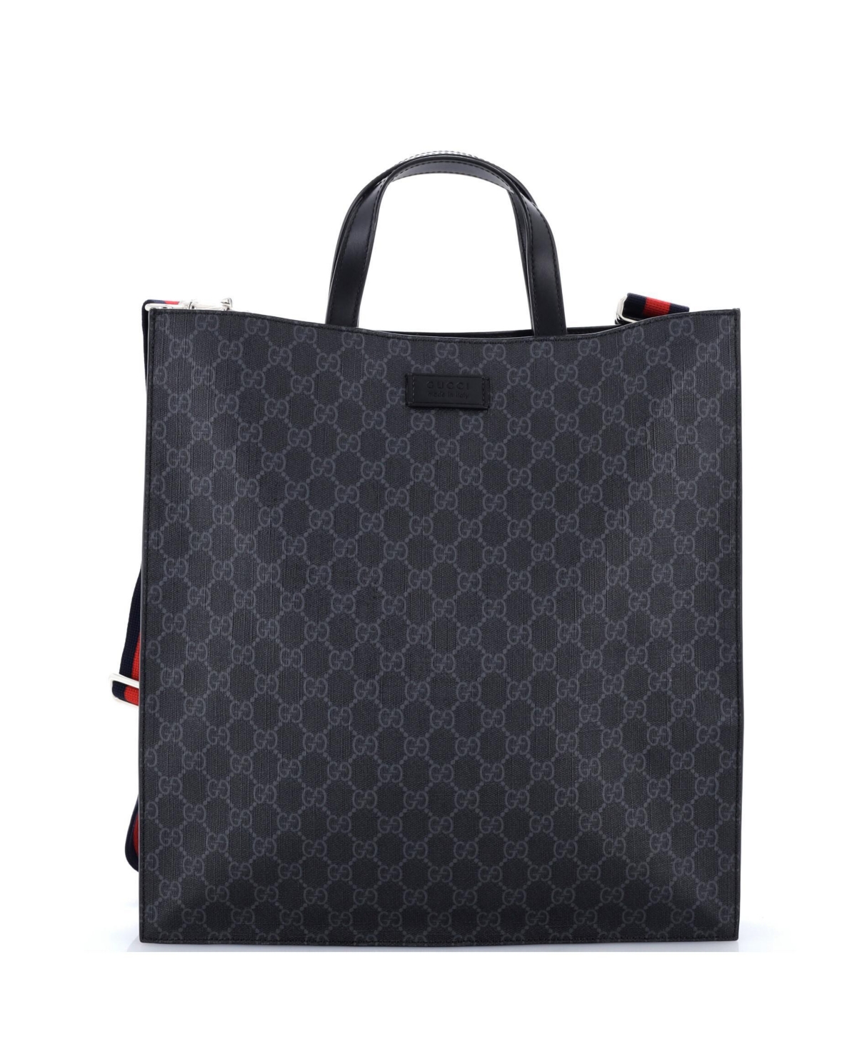 Click here for Pre-Owned Gucci Tall Convertible Soft Open Tote Gg... prices