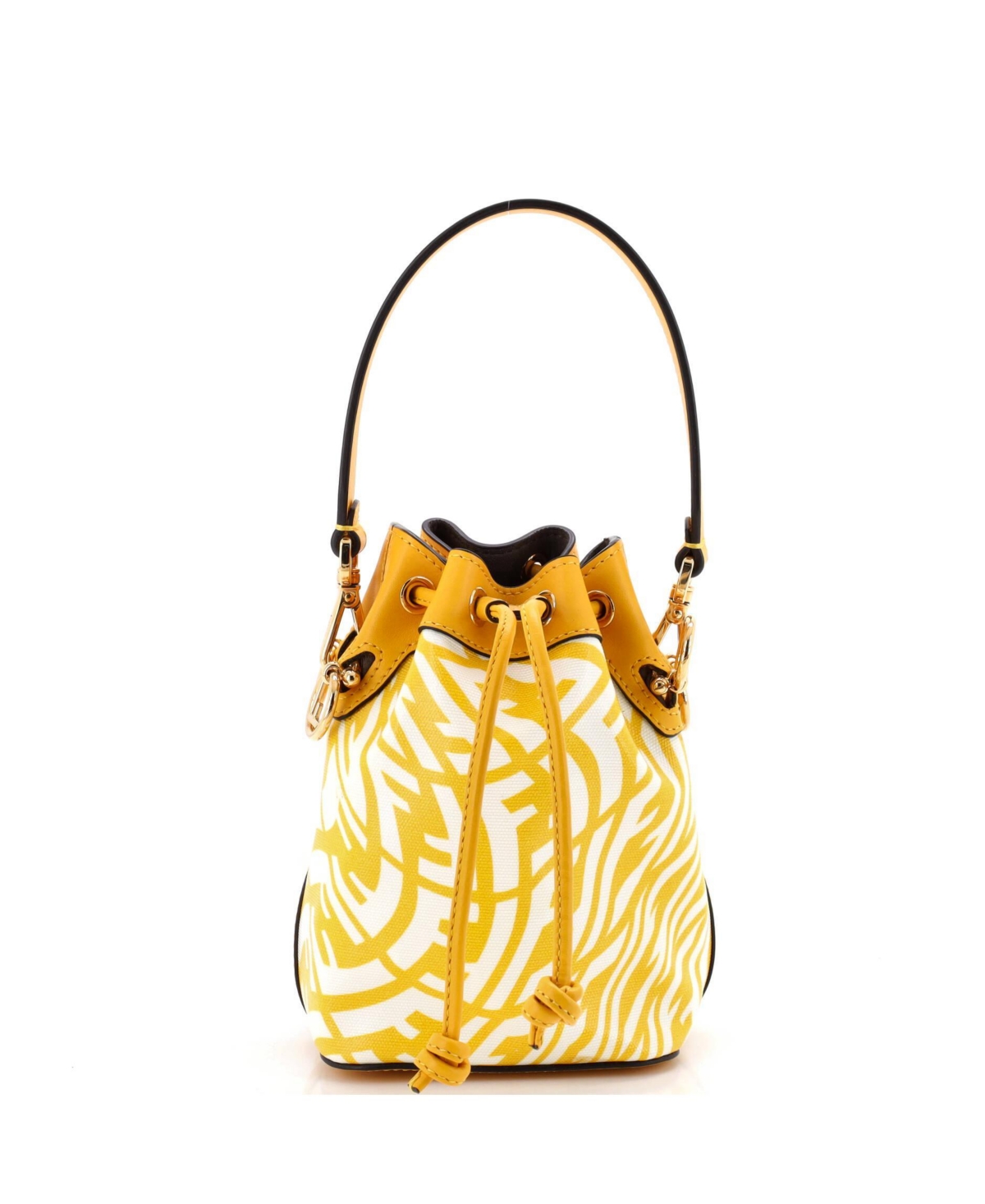 Click here for Pre-Owned Fendi Mini Mon Tresor Bucket Bag Vertigo... prices