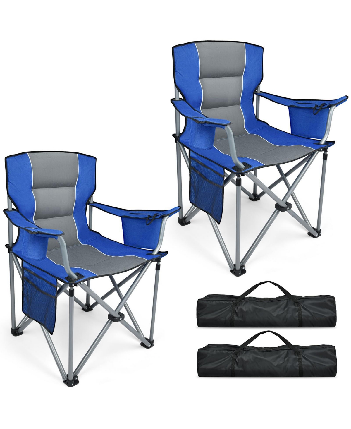 Click here for Aofar 2pack Camping Chairs Oversized Heavy Duty Pa... prices
