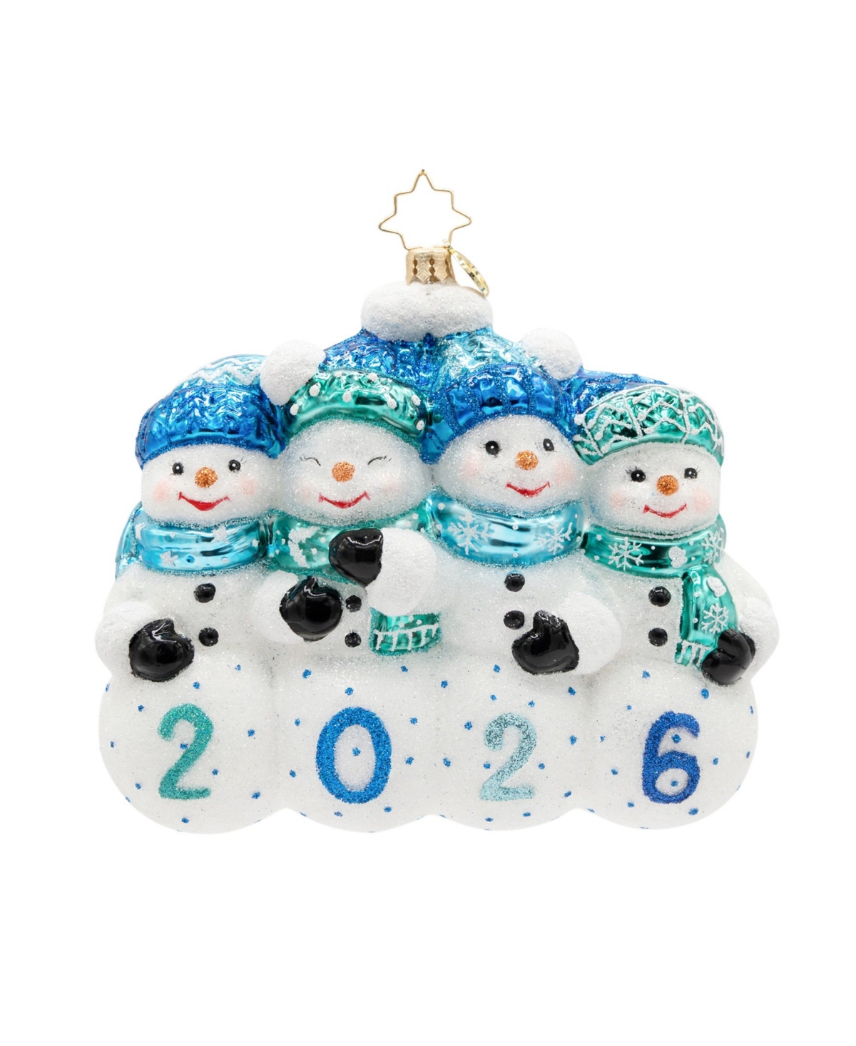 Click here for Christopher Radko 4 2026 Our Snowiest Year Yet Orn... prices