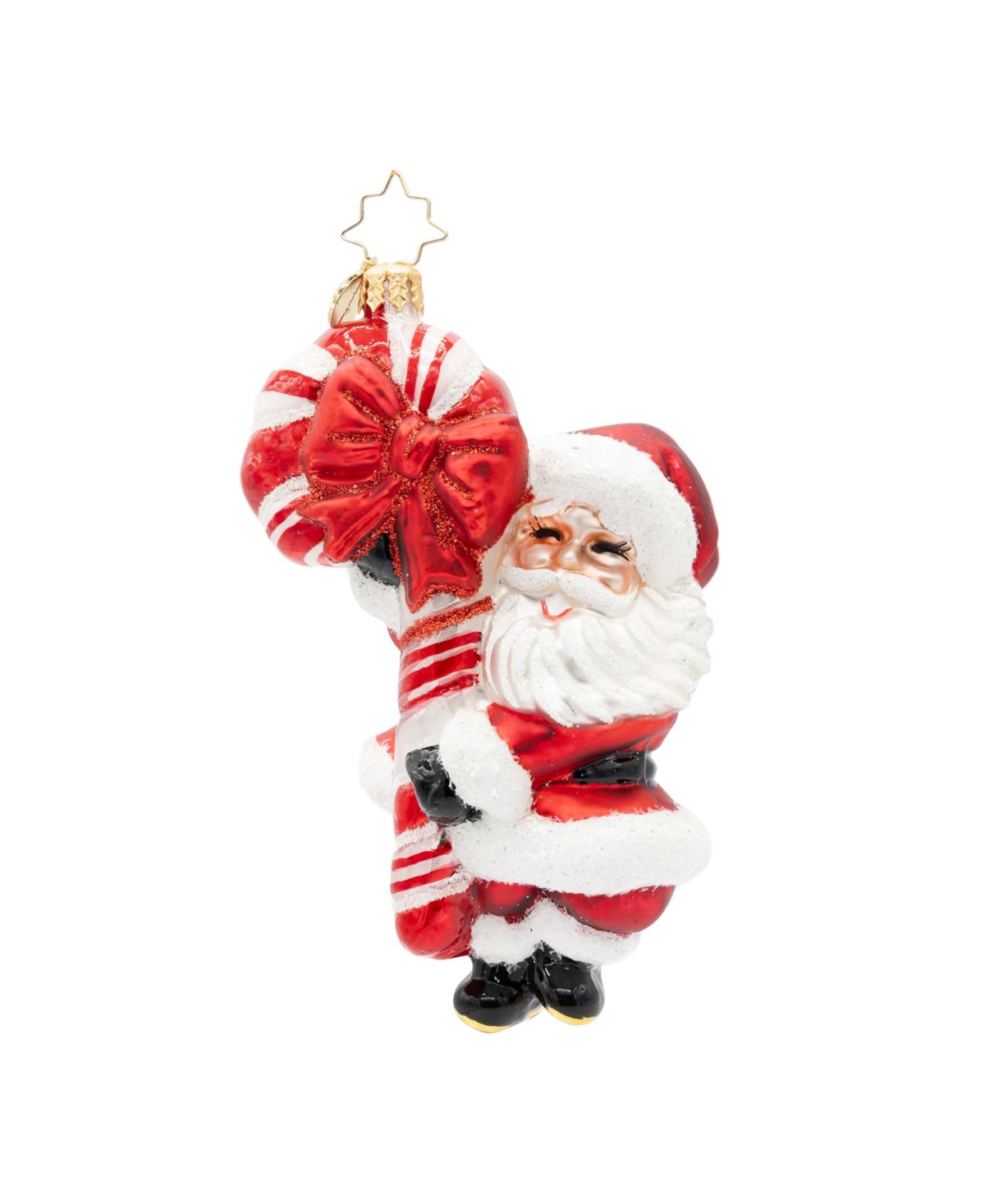 Click here for Christopher Radko 5.25 St. Nicks Retro Cheer Ornam... prices