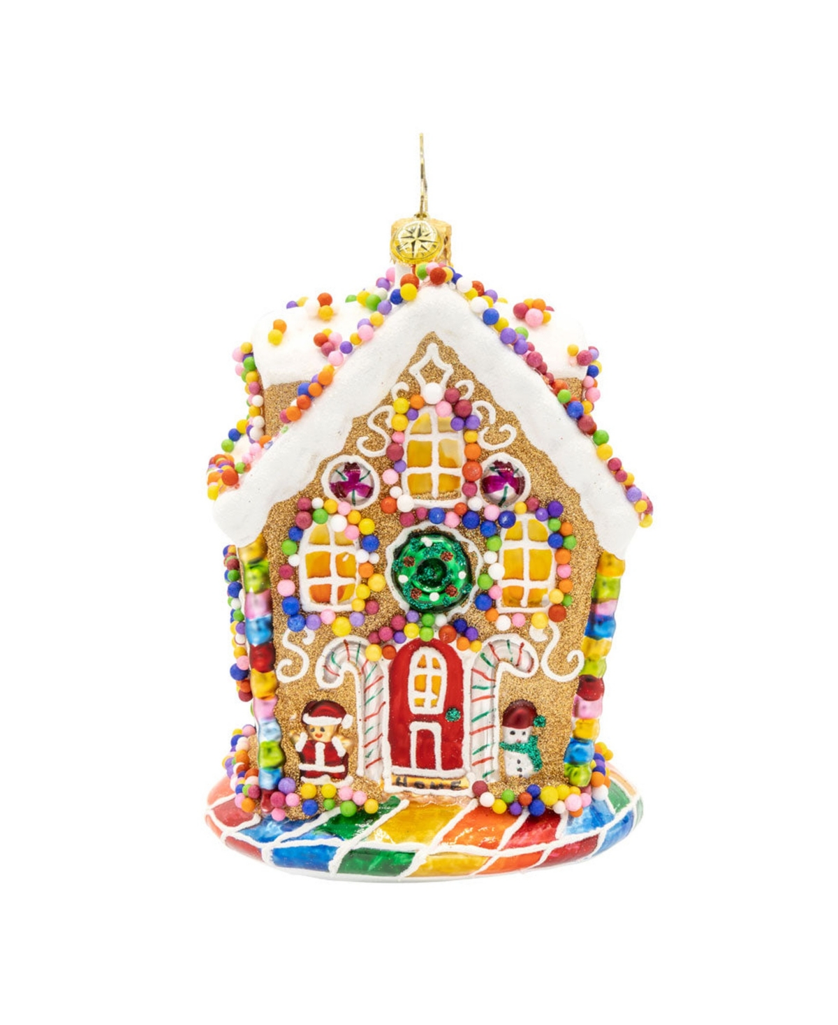 Click here for Christopher Radko 5 Lollipop Lane House Ornament -... prices