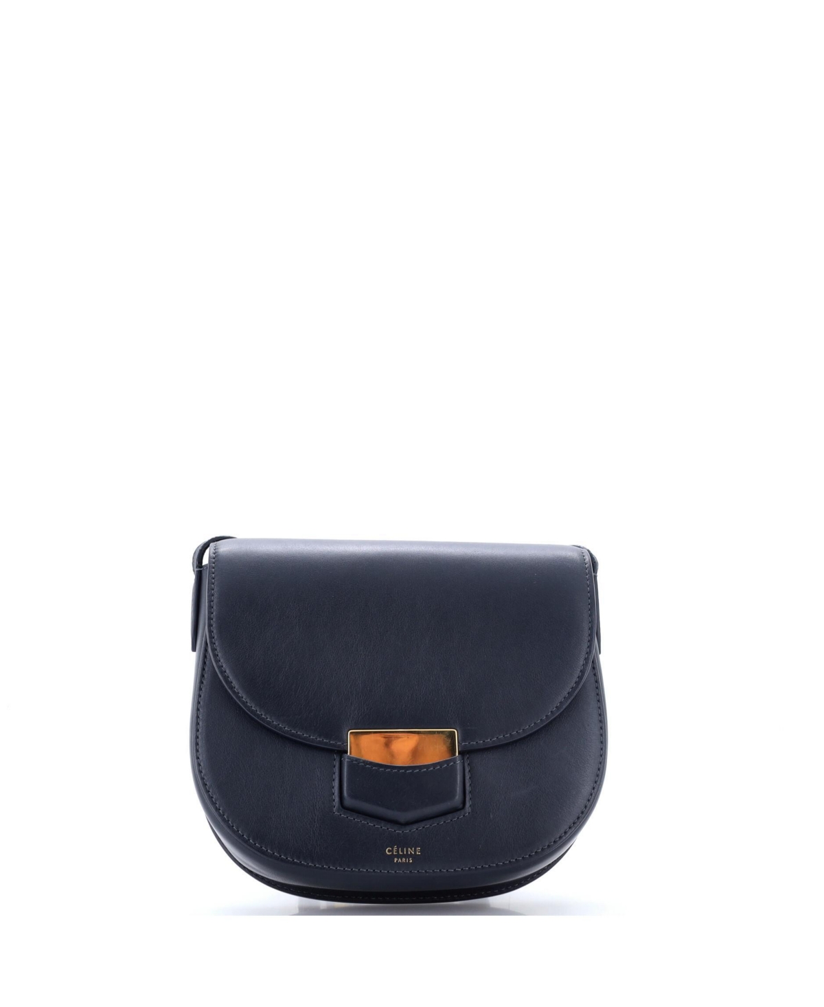 Click here for Pre-Owned Celine Small Trotteur Crossbody Bag Grai... prices