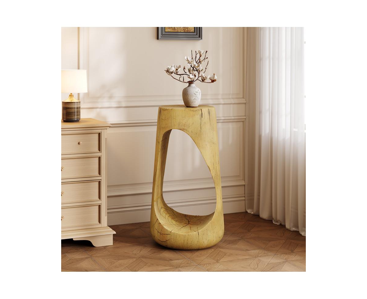 Click here for sumyeg Modern Hollow Mgo End Table 200lbs High Cap... prices