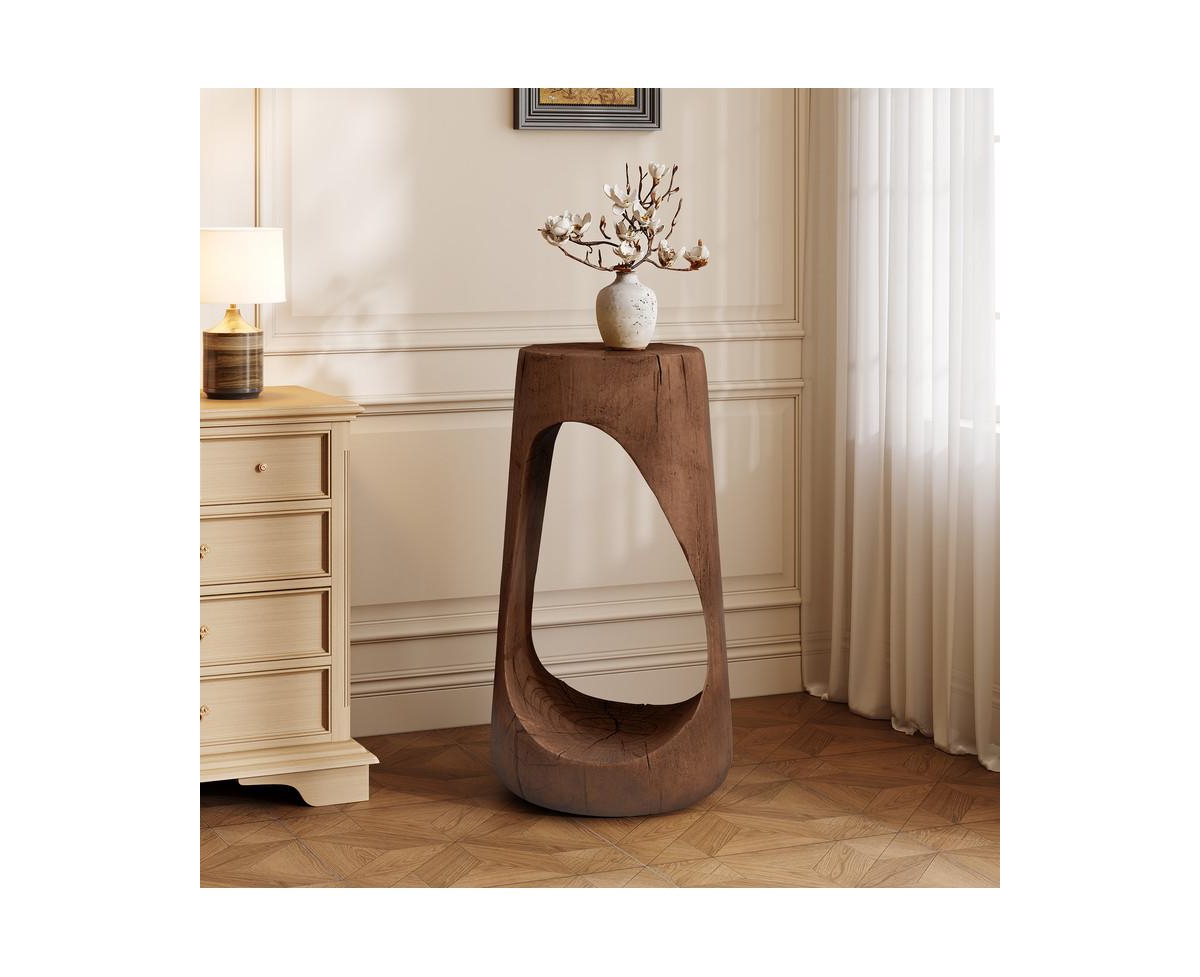 Click here for sumyeg Modern Hollow Mgo End Table 200lbs High Cap... prices