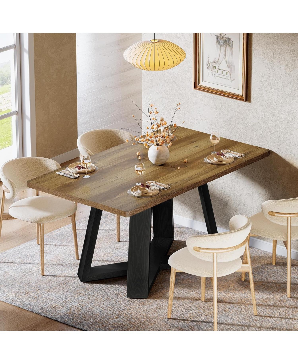 Click here for Tribesigns 47-Inch Dining Table for 4 People  Mode... prices
