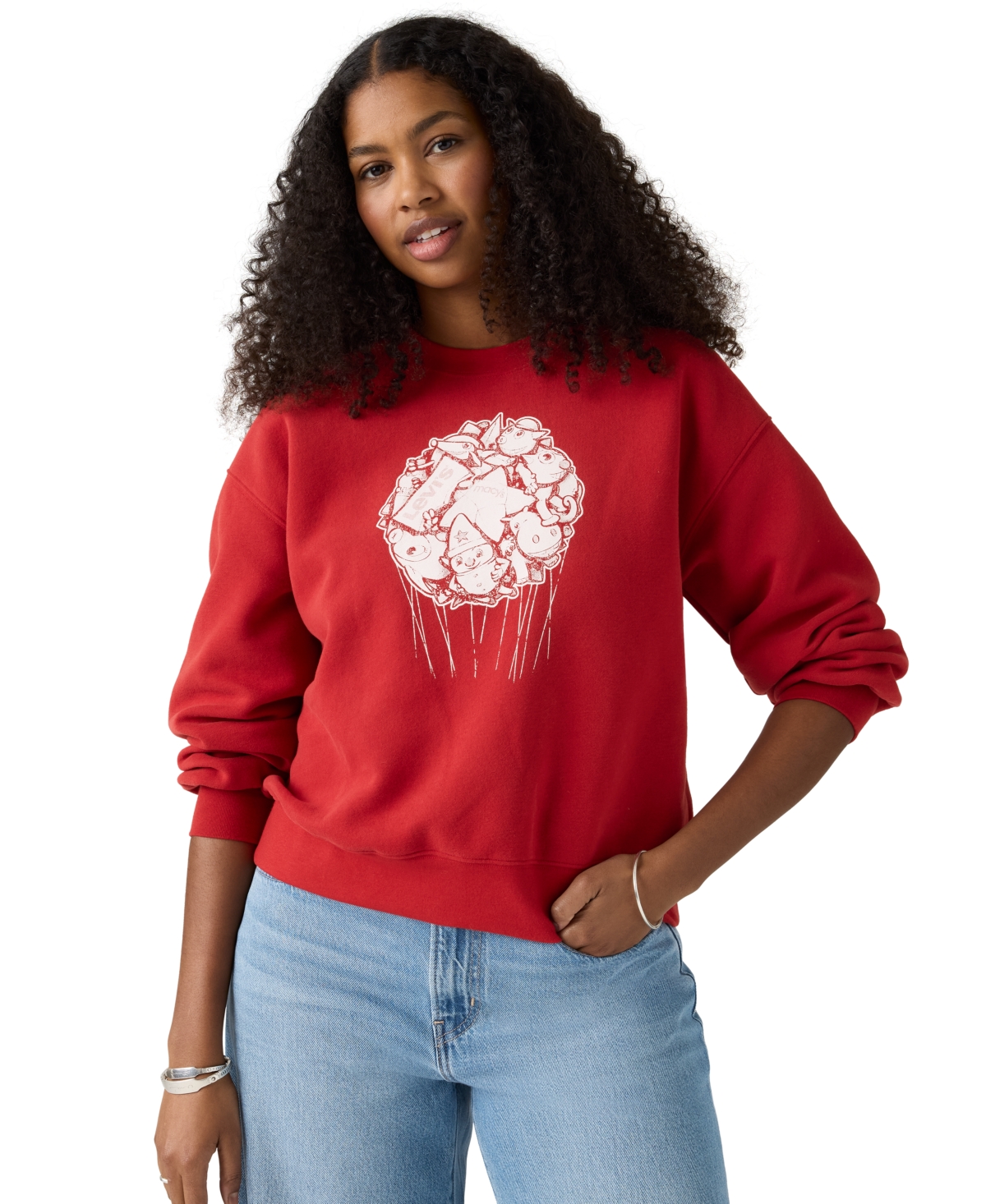 Click here for Levis Macys 100th Parade Womens Everyday Crewneck... prices