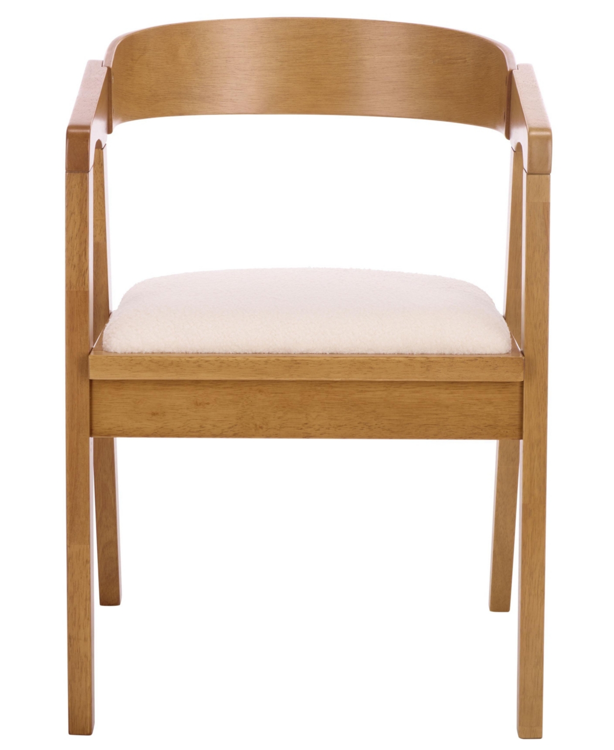 Click here for Safavieh Wildon Dining Chair - White / light walnu... prices