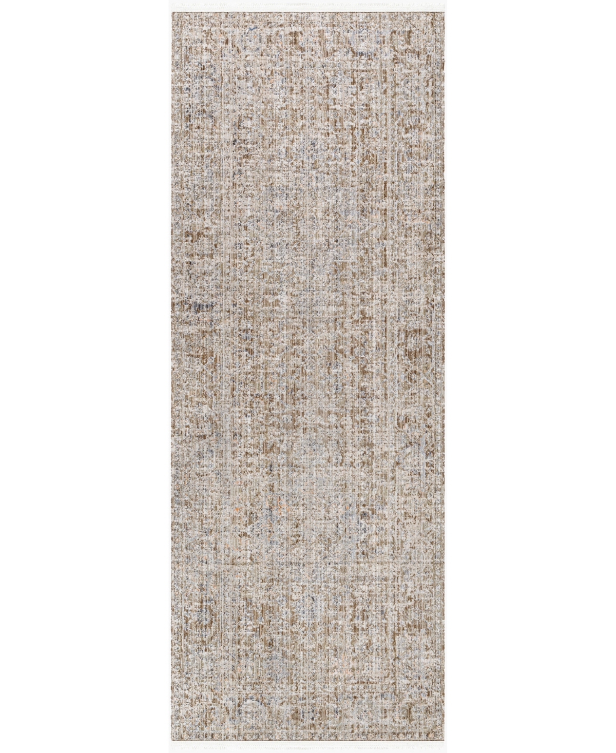 Becki Owens x Livabliss Margaret 490290 27 x 73 Runner Area Rug - Taupe  Brown