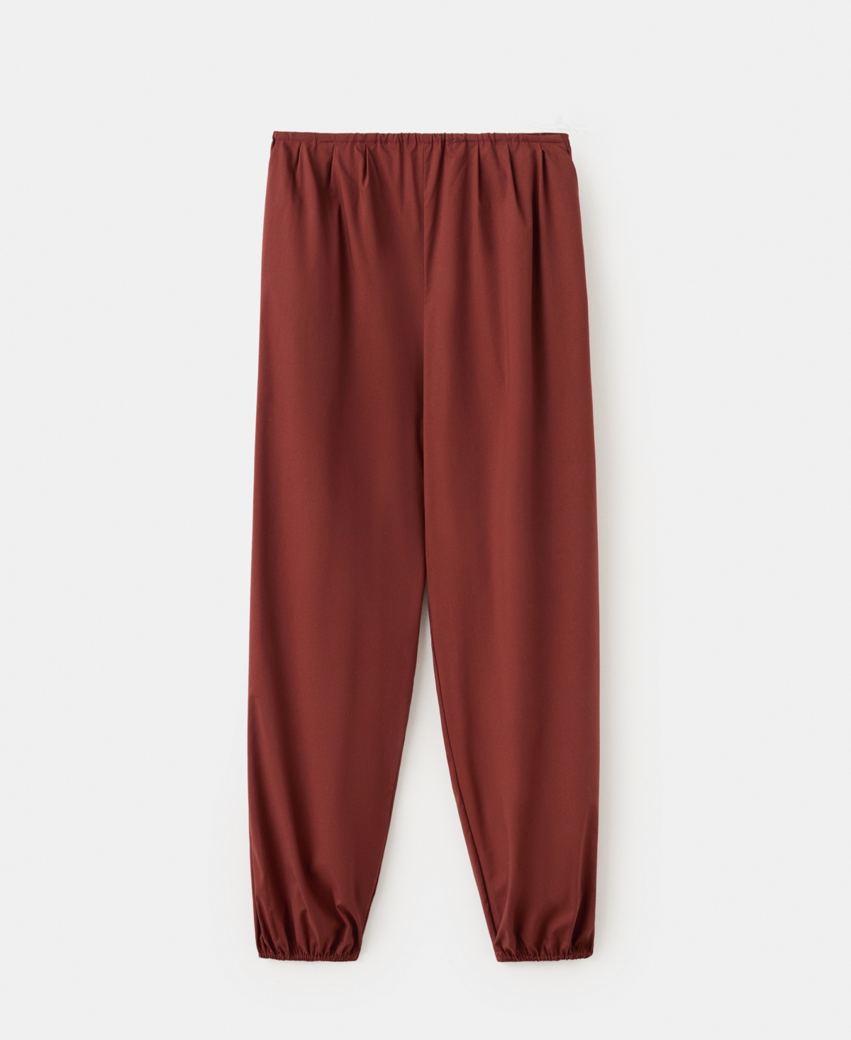 Click here for Mango Womens High-Waisted Baggy Pants - Burnt Oran... prices