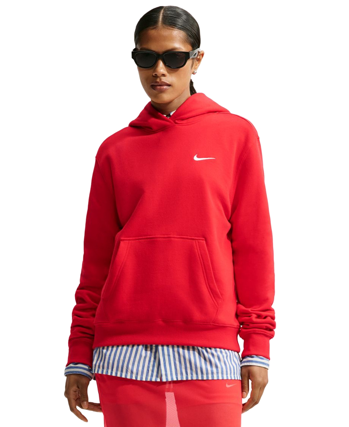 Click here for Nike Studio Fleece Womens Pull-On Hoodie - Univers... prices