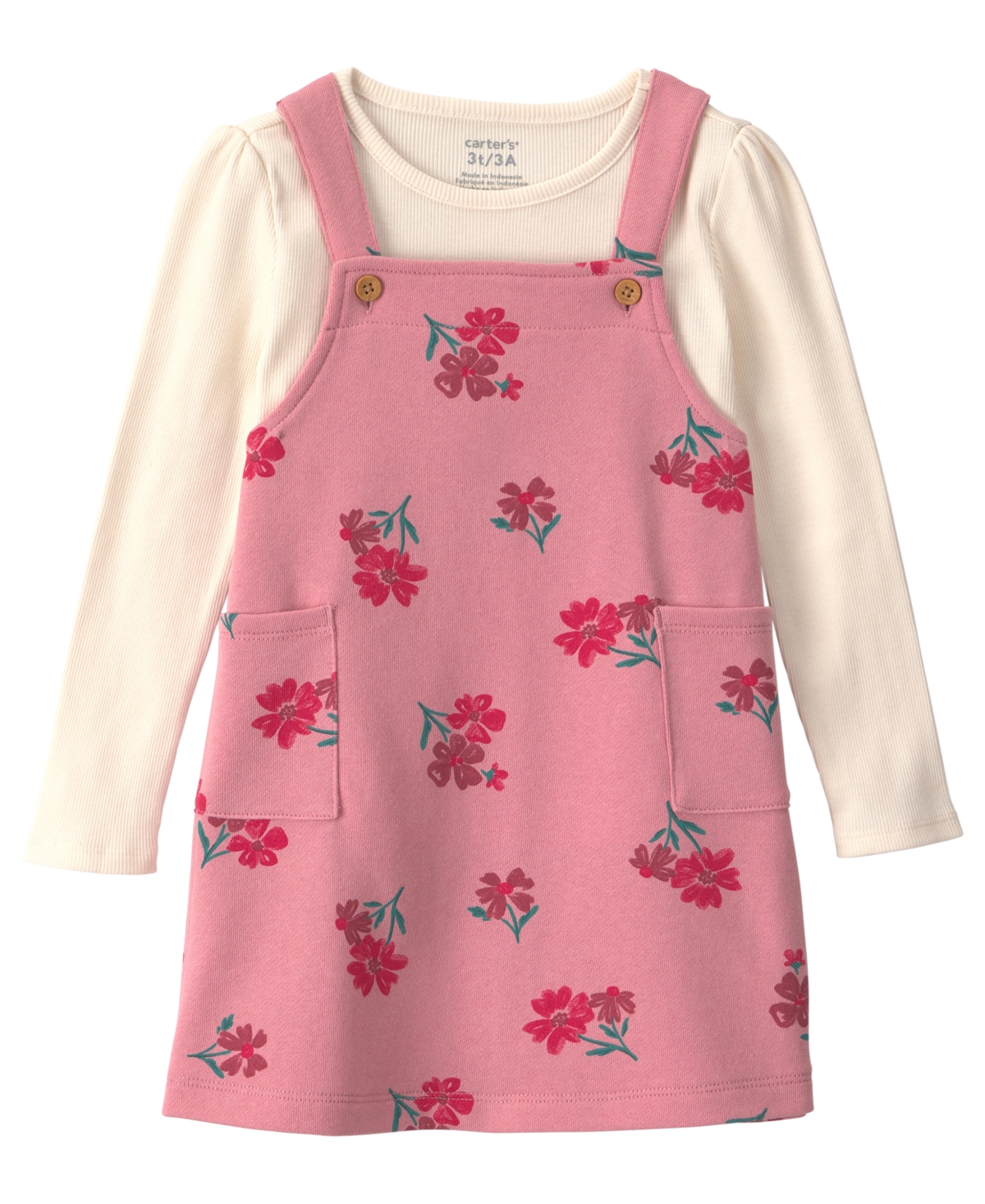 Click here for Carters Toddler Girls 2T-5T Floral French Terry Lo... prices
