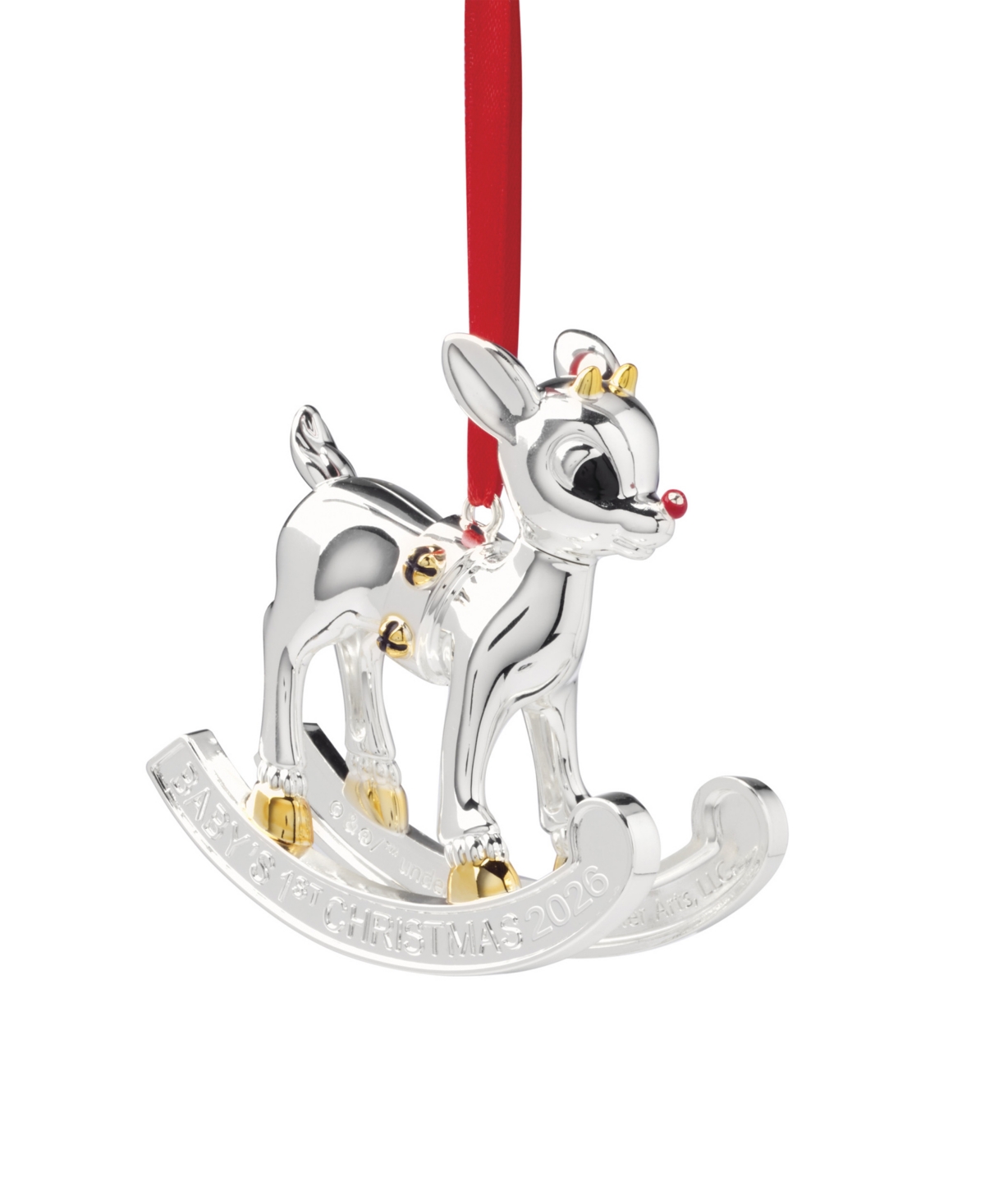 Click here for Lenox 2026 Babys 1st Christmas Rudolph Ornament -... prices