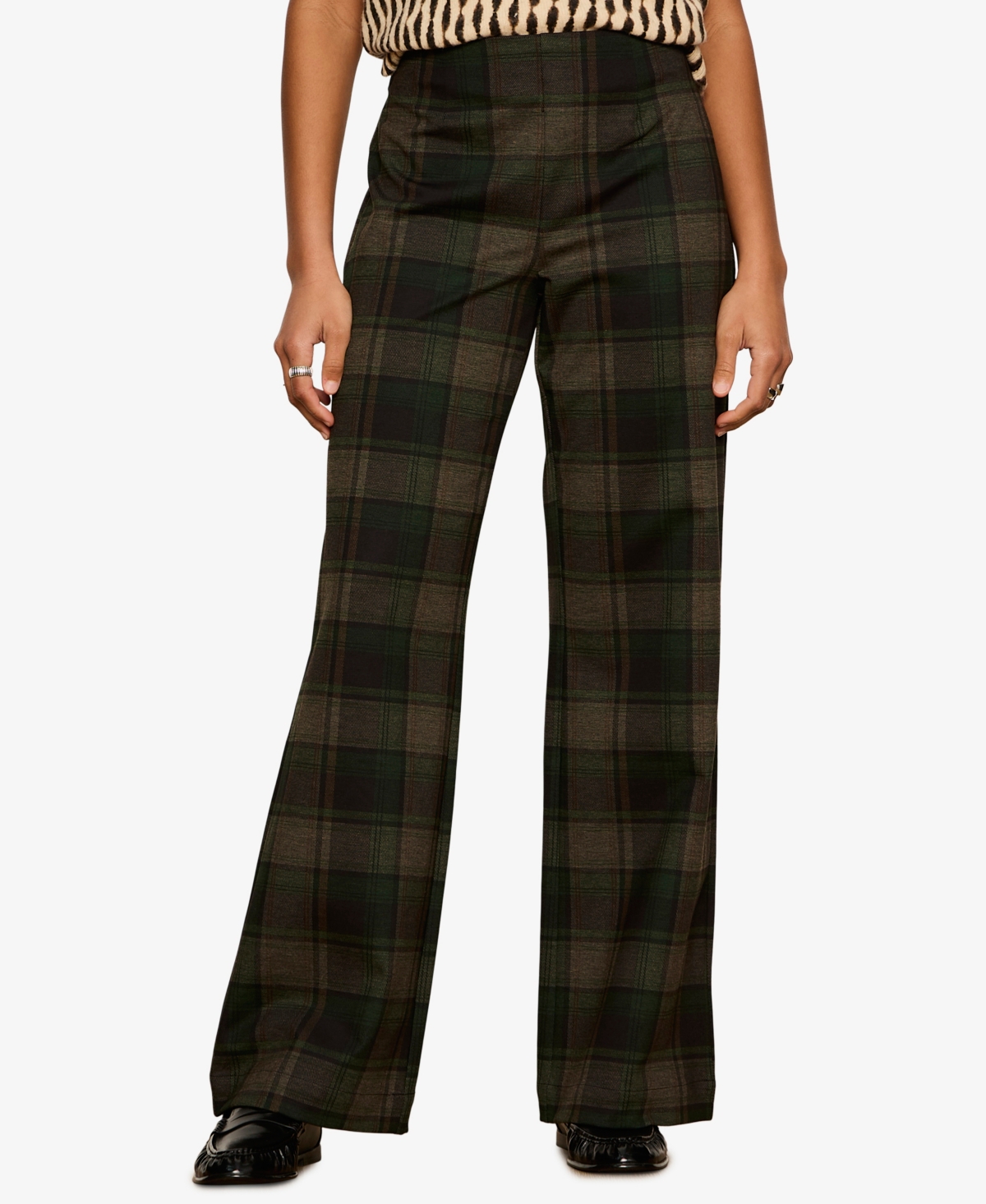 Click here for Sanctuary Womens Wide-Leg Pull-On Pants - Kalamata... prices