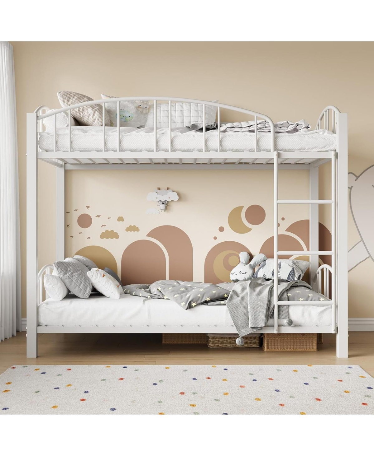 Click here for gaomon Over Metal Bunk Bed Frame Heavy Duty Bunkbe... prices
