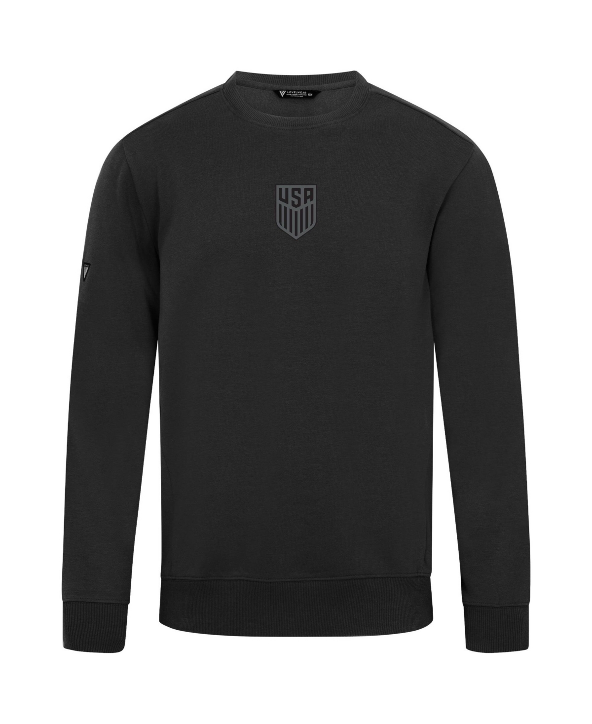 Click here for LevelWear Mens Black Usmnt Zane Chenille Sweatshir... prices
